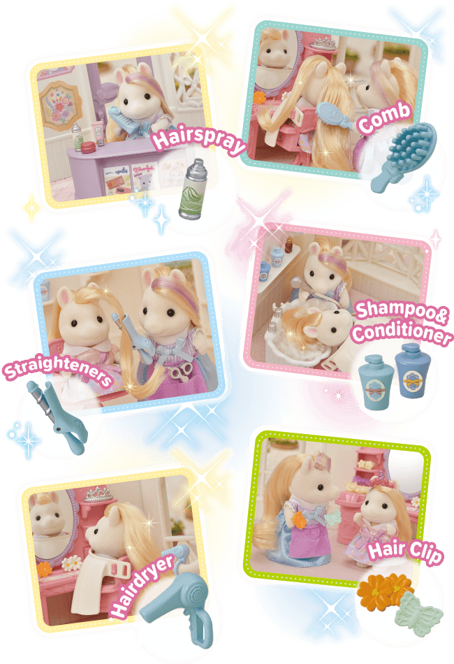 Pony's Stylish Hair Salon │ Calico Critters