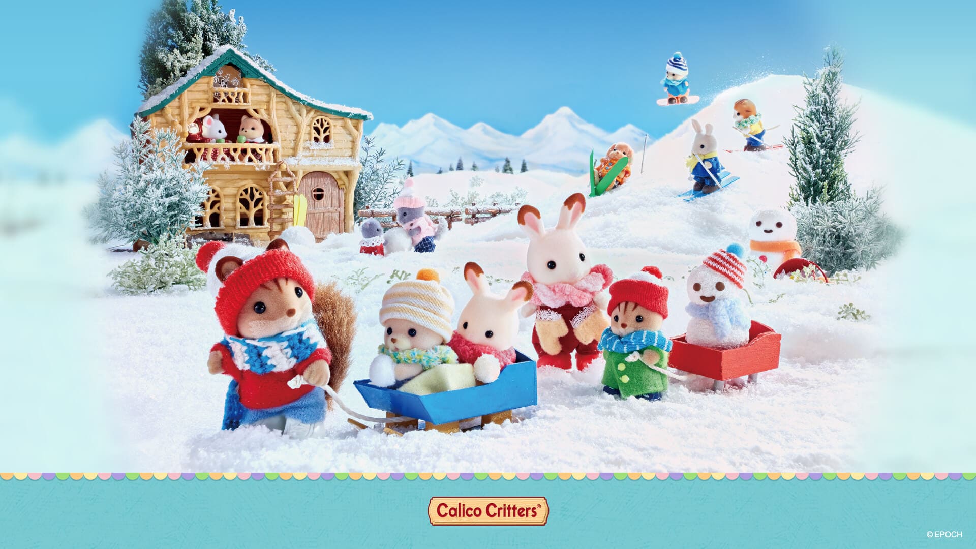 Wallpaper | Calico Critters