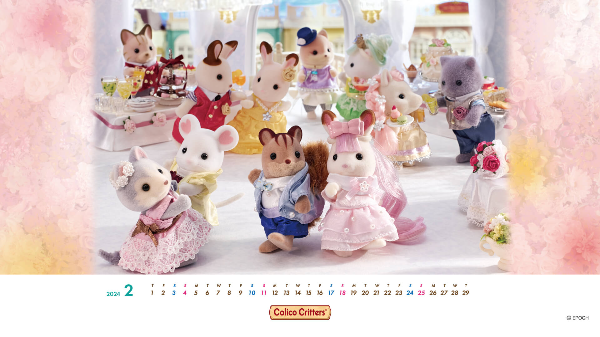 Wallpaper | Calico Critters
