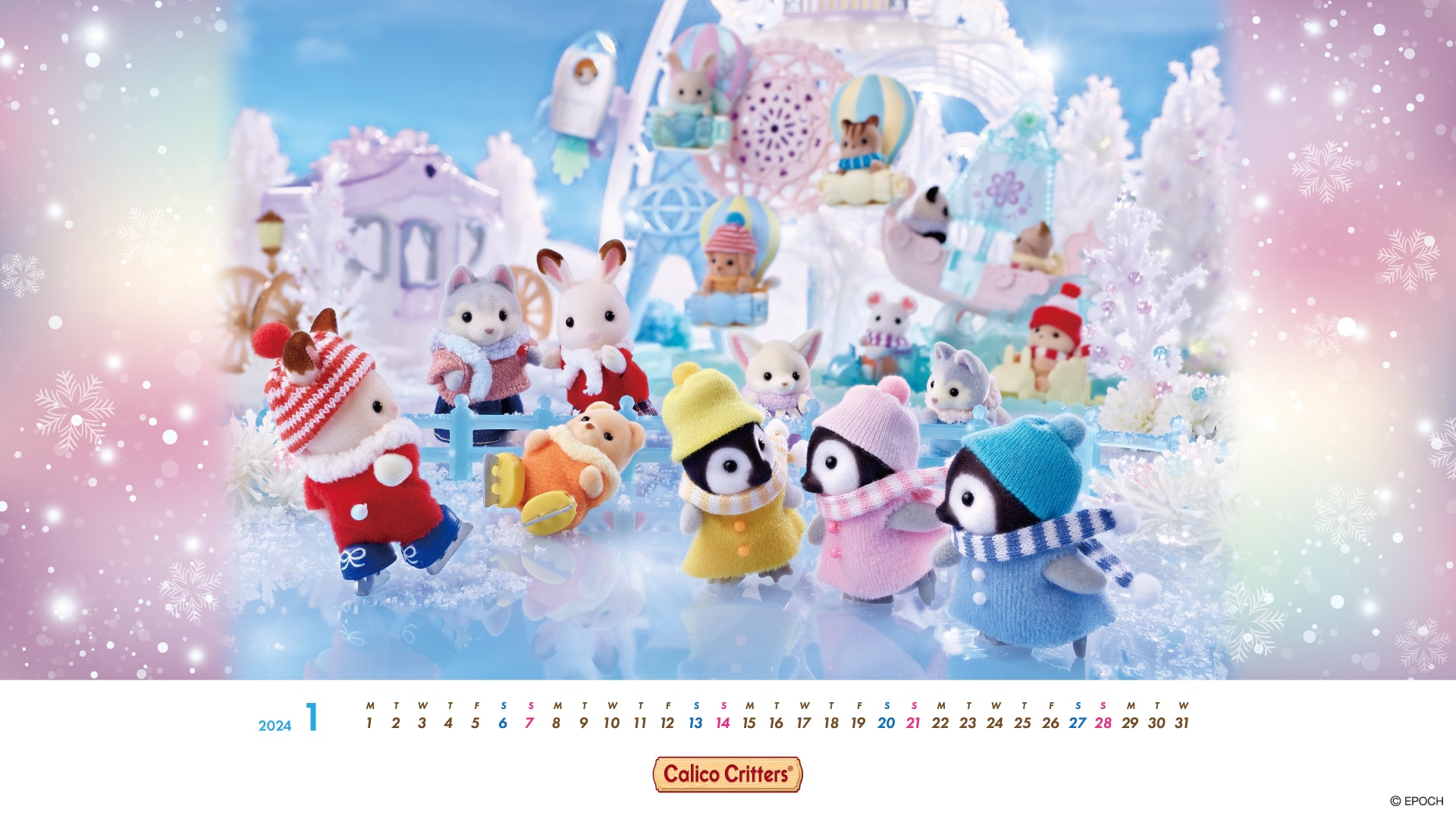 Wallpaper | Calico Critters