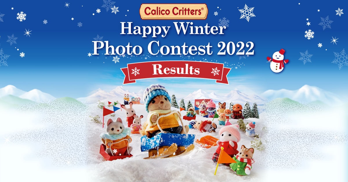 Calico Critters Happy Winter Photo Contest 2022 │ Calico Critters ...